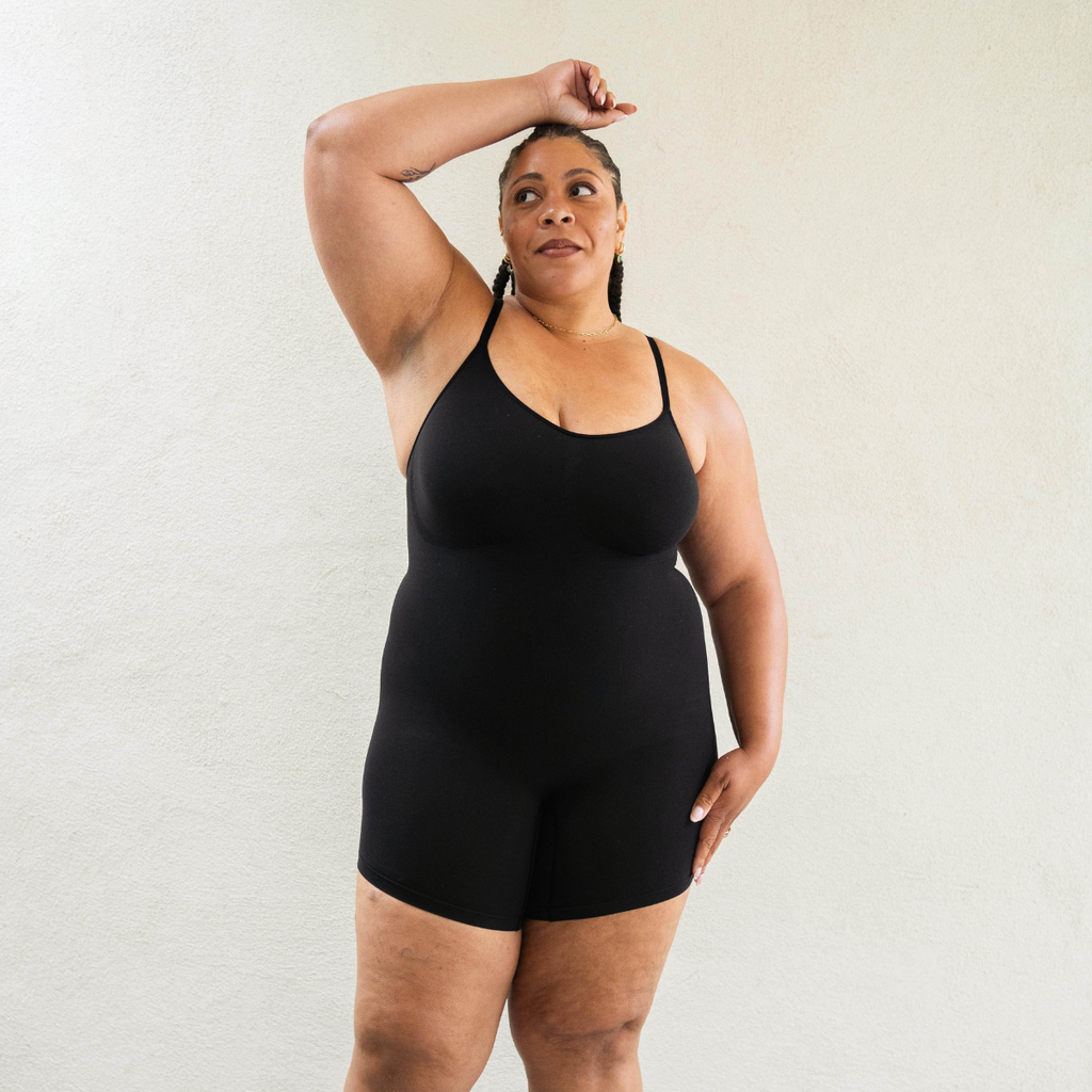 Mid-Thigh Shapewear Bodysuit – PROCLAIM
